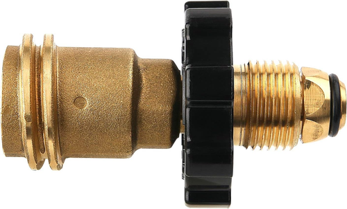 Universal Fit Propane Tank Adapter Converts POL Thread to QCC1 Thread ...