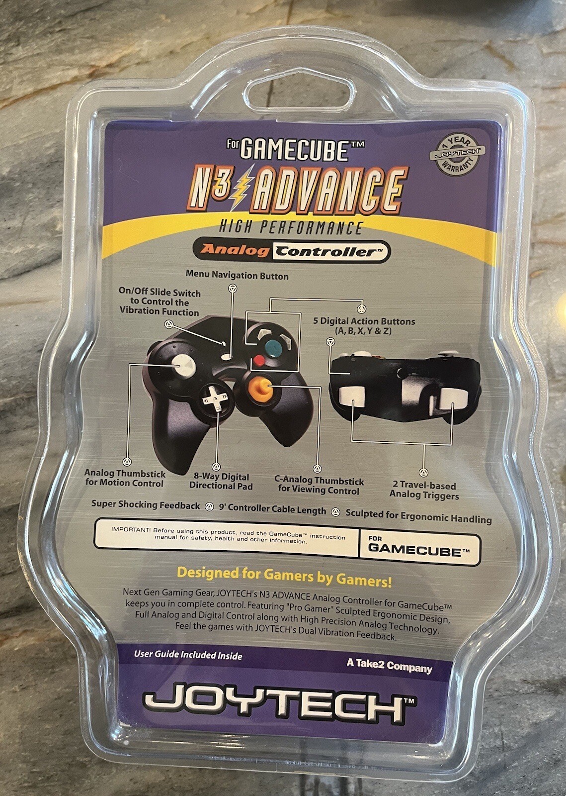 Brand New Sealed Joytech N3 Advantage GameCube Controller. | eBay