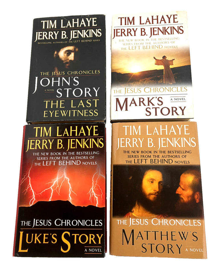 Jesus Chronicles Tim LaHaye Jerry B. Jenkins Lot of 4 Complete Series Fiction HB 9780399153891 ...