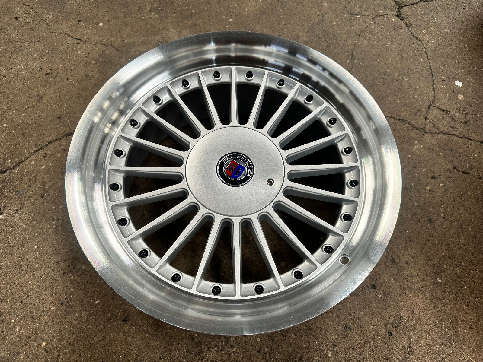 New 17x8J Alpina Classic Design BMW E30 Wheel (set of 4) 4x100 VW Golf ...