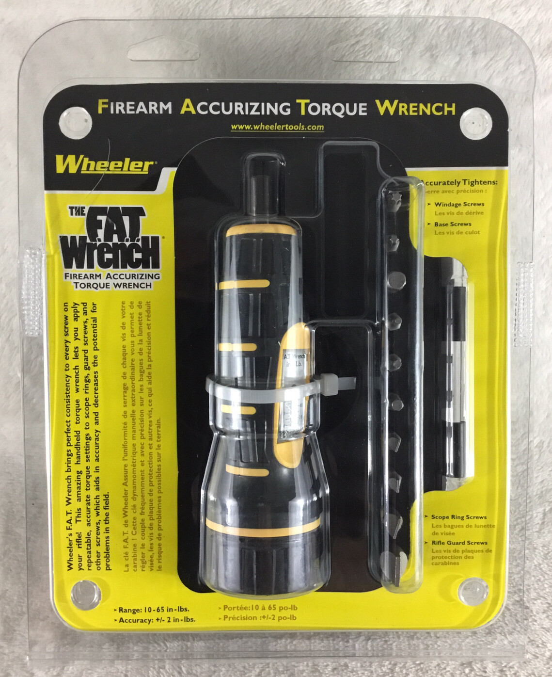 Wheeler Manual Firearms Accurizing Torque Wrench Inch/Pounds ...
