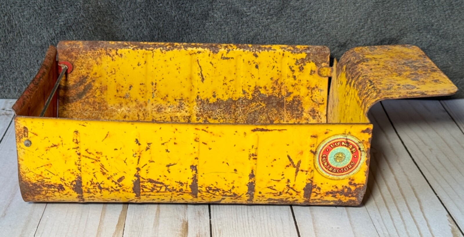Vintage Marx Lumar Contractors Dump Truck Box Part Pressed Steel | eBay