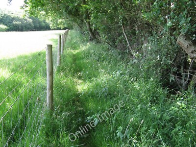 Photo 6x4 Fence posts on the straight and narrow Burnt Oak/TQ5127 ...