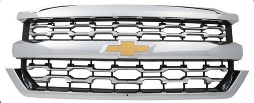 2016-2019 Chevy Silverado 1500 Grille GM-OEM 84046161 CHROME (LTZ/HIGH ...