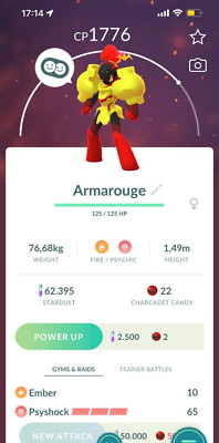 Armarouge (Charcadet Evolution) - Trade - Read Description - Pokémon ...