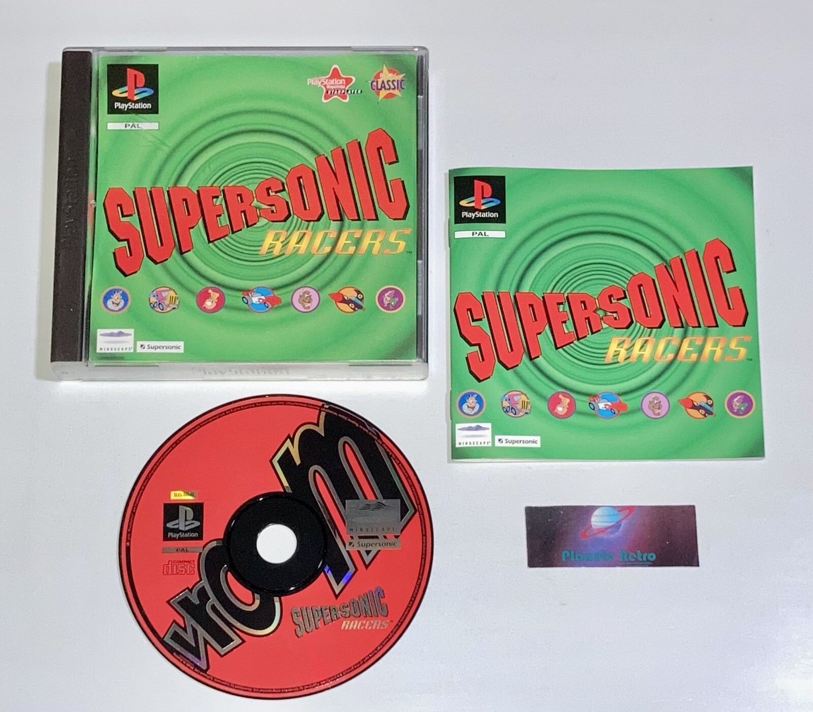 Supersonic Racers Playstation - Prix - Photo - Présentation