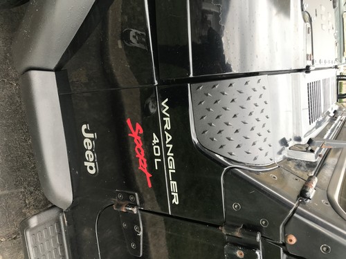 2x Body Armor Cut Side Cowl Cover Trim Moulding for Jeep Wrangler 1997 ...