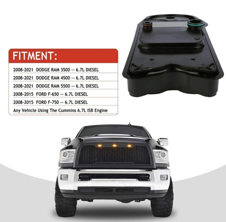 New GENUINE Cummins Crankcase CCV Filter For 2007-2020 Dodge Ram 6.7L ...