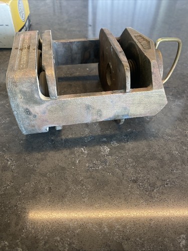 Vintage Hanau Dental Denture Brass Flask Press Upper Lower Molds ...