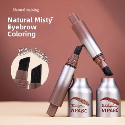 Two in One Eyebrow Dye and Cream Long Lasting Natural Look for ...