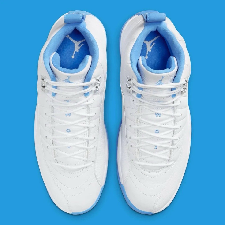 Nike Air Jordan 12 Retro Melo UNC University Blue (2025) 153265-112 GS ...