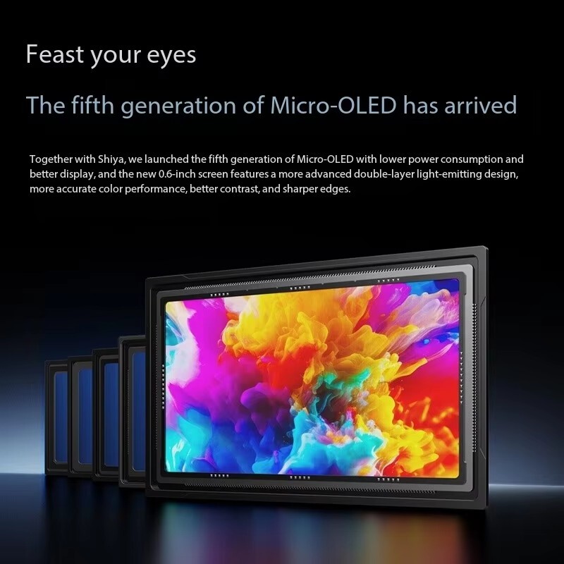 TCL Rayneo Air 3 AR Smart Glasses 100" Giant Screen Viewing HDMI ...