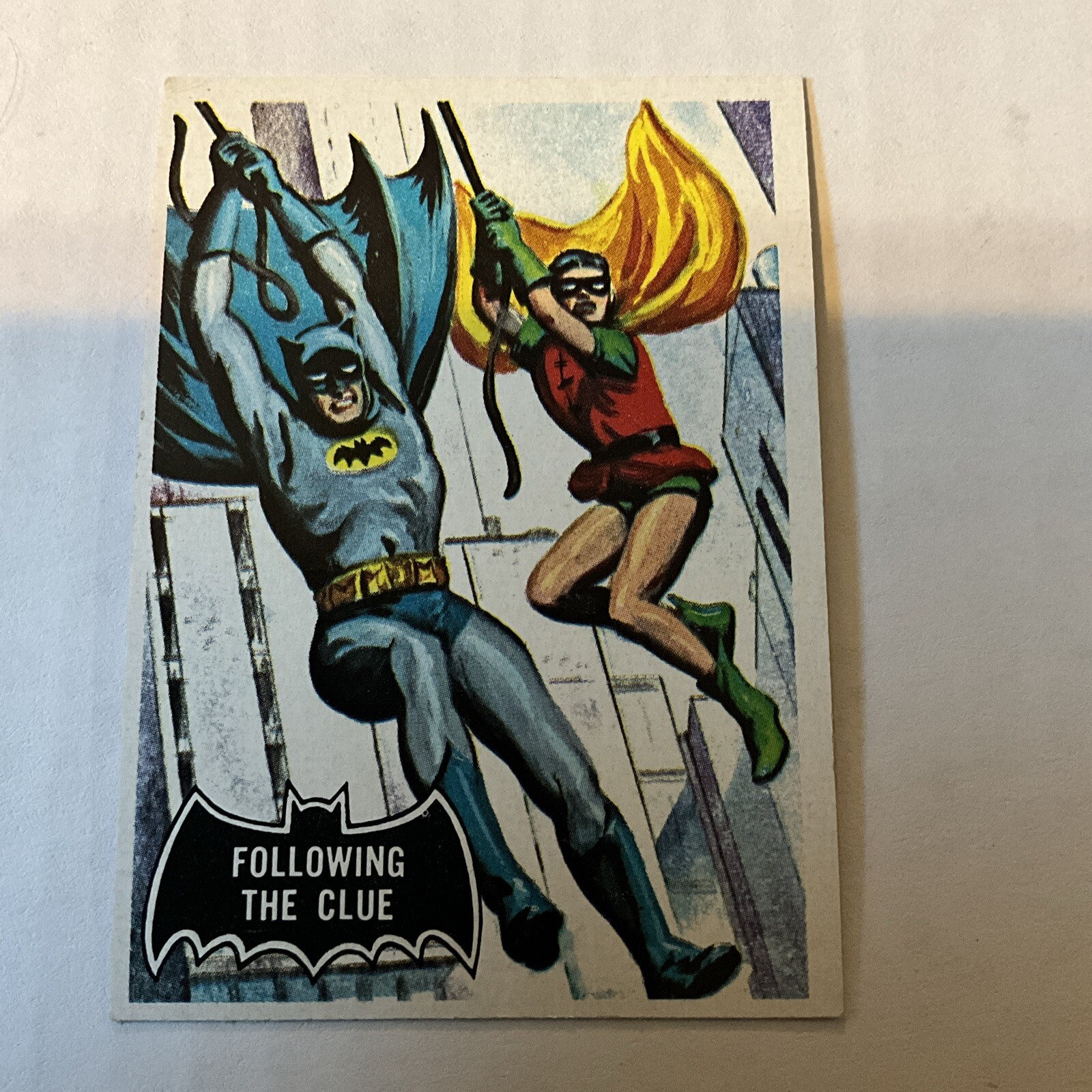 1966 Batman Black Bat Set Break #40 Following The Clue NM | eBay
