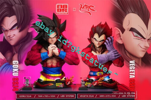 MAD Studio Dragon Ball Super Saiyan 4 Goku Bust Statue Pre-order 1/1 ...