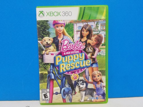 Barbie & Her Sisters Puppy Rescue (Microsoft Xbox 360, 2015) Complete ...