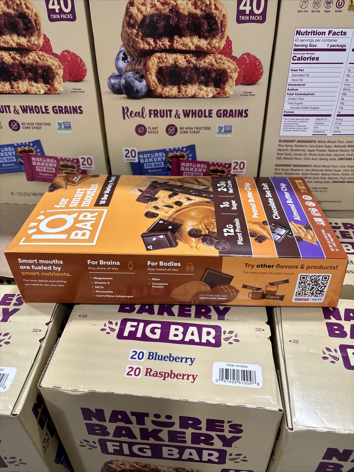 IQ Bar For Smart Mouths Variety Pack 18 Ct-1.6 Oz Gluten Free | eBay