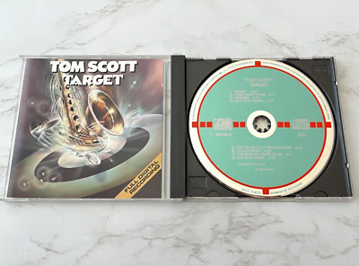 Tom Scott Target CD TARGET DISC! WEST GERMANY 1983 Atlantic 7 80106-2 ...