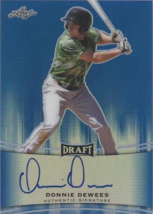 2015 Leaf Metal Draft - Donnie Dewees #BA-DD1 Blue Prismatic /50 (AU ...