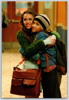 2008 Panini Disney Hannah Montana Miley Cyrus Lilly Truscott 4x6 Photo ...