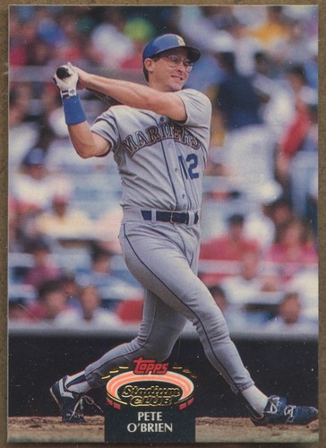 1992 Topps Stadium Club #192 Pete O'Brien Seattle Mariners | eBay