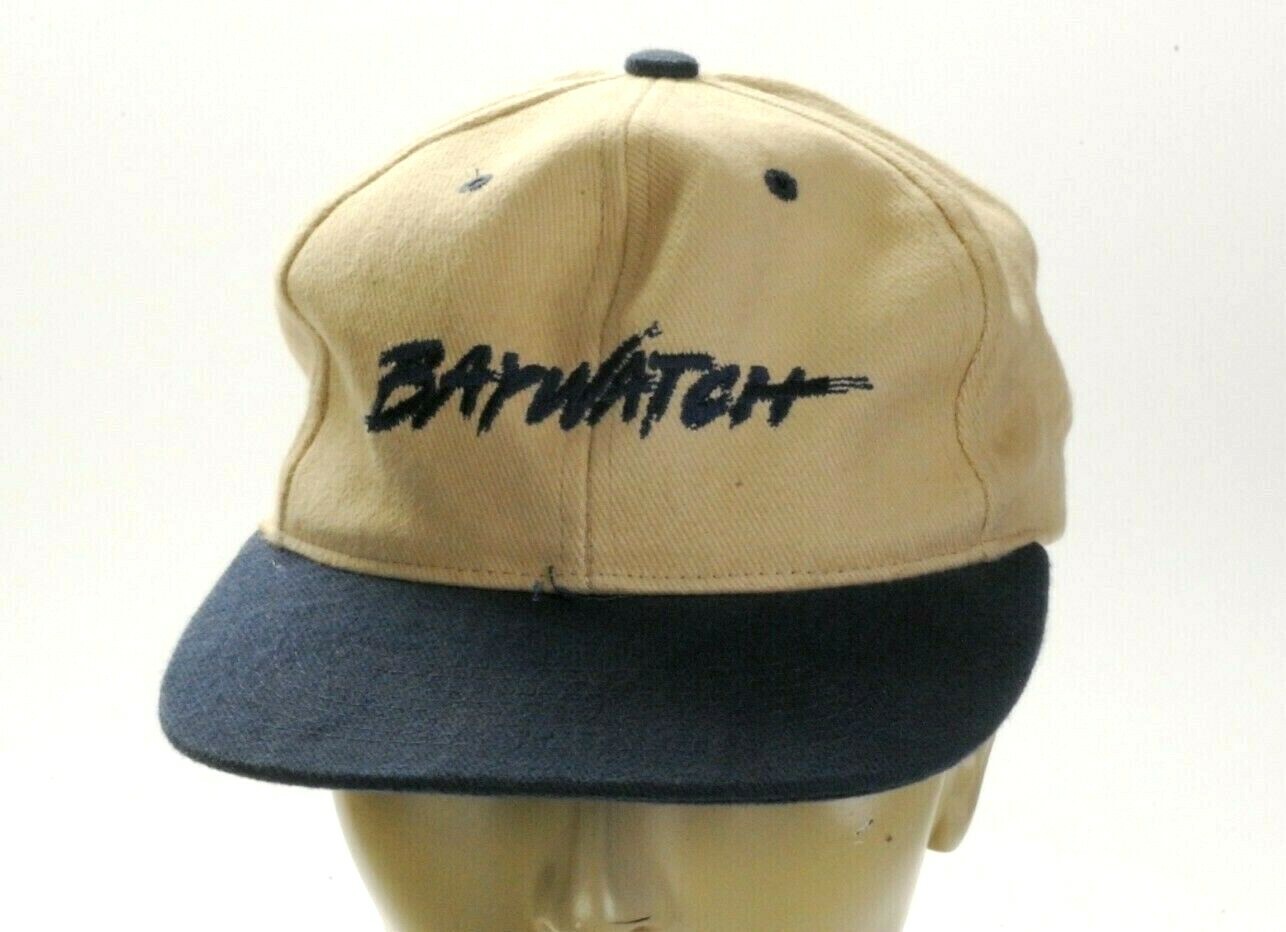 Vintage Baywatch Snapback Hat Cap Promo TV 1990s - Gem