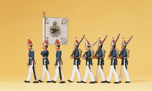 Guards Regiment on Foot HO/OO gauge Figures Preiser 12188 | eBay