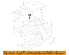 Genuine GM Lock Pillar Trim Clip 11546877 for sale online | eBay