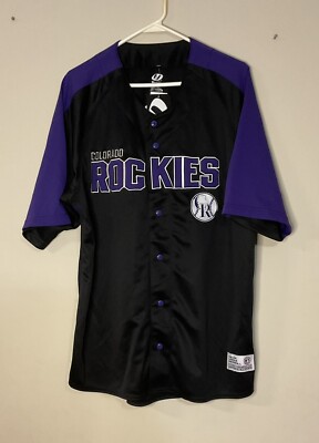 COLORADO ROCKIES Mens Baseball MBL Jersey - Size XL Dynasty Series NEW ...