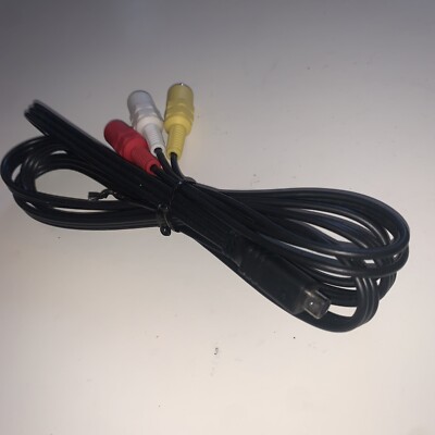 Original Sony VMC-15FS AV RCA Cable for MicroMV MiniDV HDR-UX DCR-DVD ...