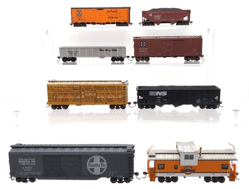 Athearn HO Scale Assorted Freight Cars w/ Kadee Couplers [8] EX | eBay