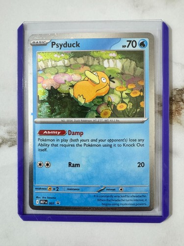 Psyduck MEP 007 Mega Evolution Blister Promo with SWIRL | eBay