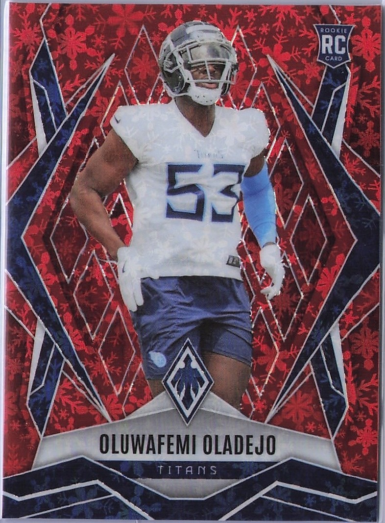 2025 Panini Phoenix - Rookies Oluwafemi Oladejo #226 Red Winter /399 ...