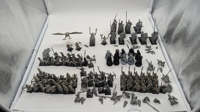 Warhammer High Elf Elves Army, Oop Metal Eagle, Mage, Silver Helms ...