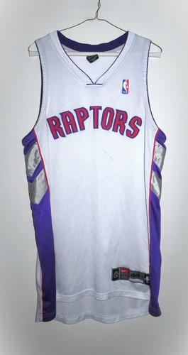 Nike Authentic Toronto Raptors Home White Blank Jersey Carter McGrady ...