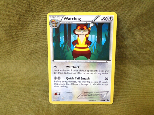 Pokemon Trading Card - Emerging Powers: Watchog 79/98 | eBay