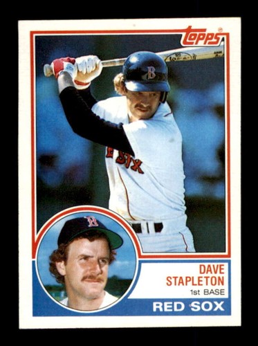 1983 Topps #239 Dave Stapleton NM/NM+ Red Sox 245005 | eBay