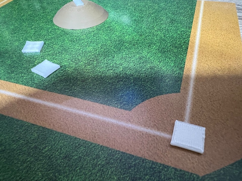 Set of O Scale Baseball Bases and Pitcher's Mound - Model Train Layouts ...