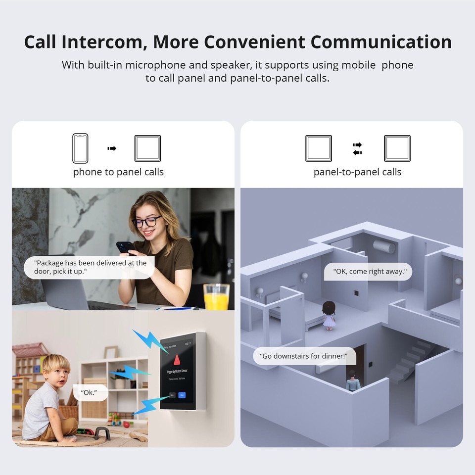 SONOFF NSPanel Pro Smart Home Control Panel Smart Scene Wall Switch ...