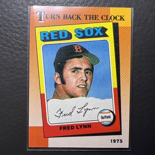1990 Topps #663 Fred Lynn RED SOX TURN BACK CLOCK | eBay