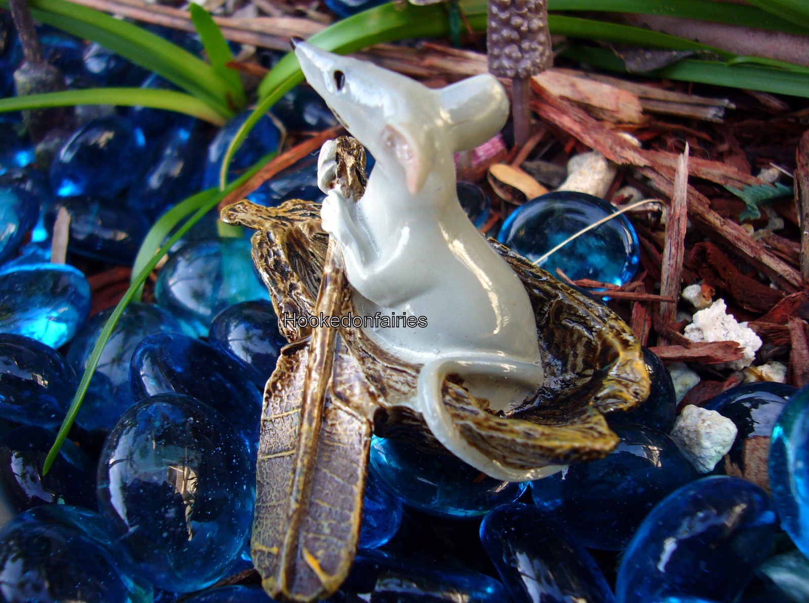 Miniature Mouse Rowing Boat TO 4469 Fairy Garden | eBay