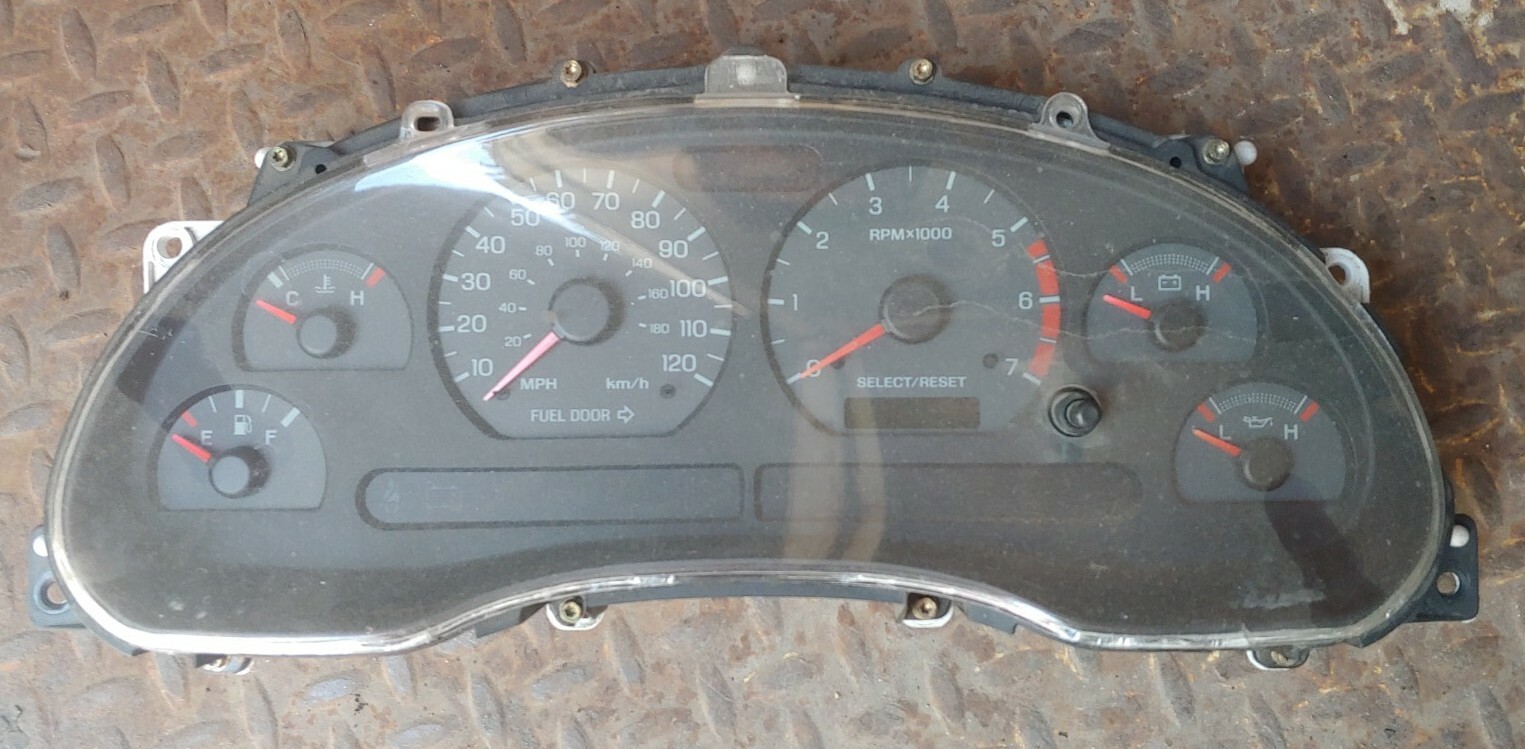 2002 FORD MUSTANG SPEEDOMETER HEAD INSTRUMENT CLUSTER GAUGES PANEL | eBay