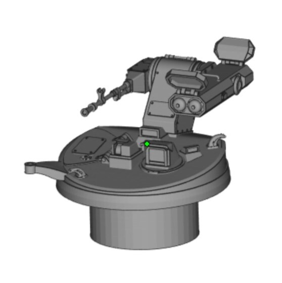 3D Printed 1/72/87/144 Russian BRT-Z Armored Vehicle 7 Turret Model Kit ...