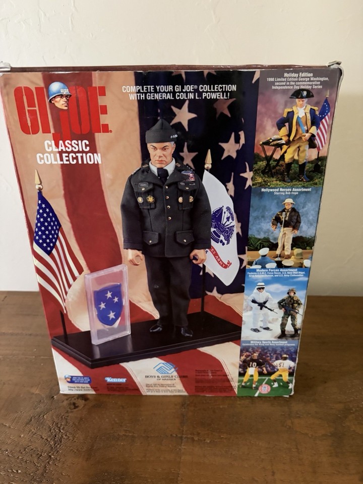 GI Joe Classic Collection General Colin L. Powell Historical Commanders ...