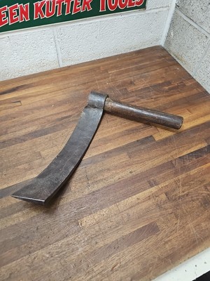 K191- Antique Hand Forged Curved Froe Cooper's Stave Woodworking Tool ...