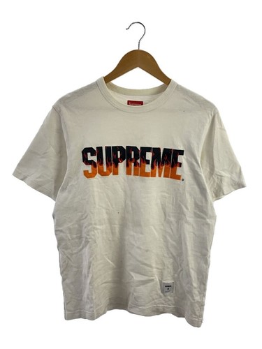 Supreme T shirt S Cotton WHT Total pattern | eBay