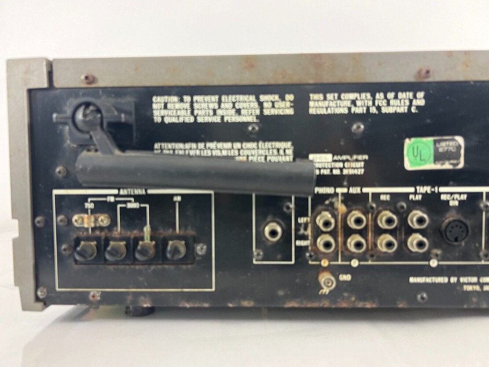 Vintage JVC JR-S301 Stereo Receiver w/ Graphic Equalizer | eBay