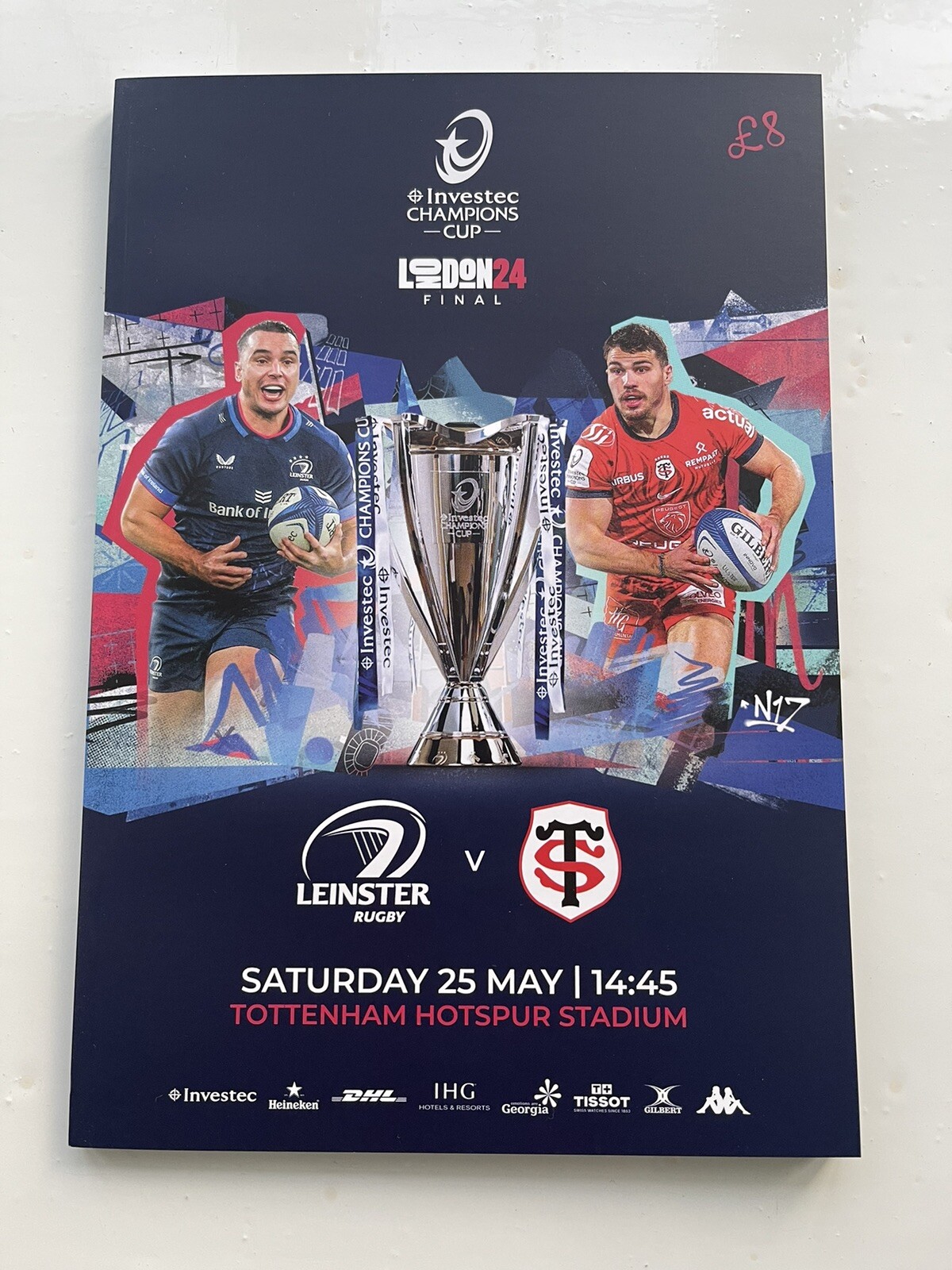 Champions Cup Final 2024 Matchday Programme! | Grelly UK
