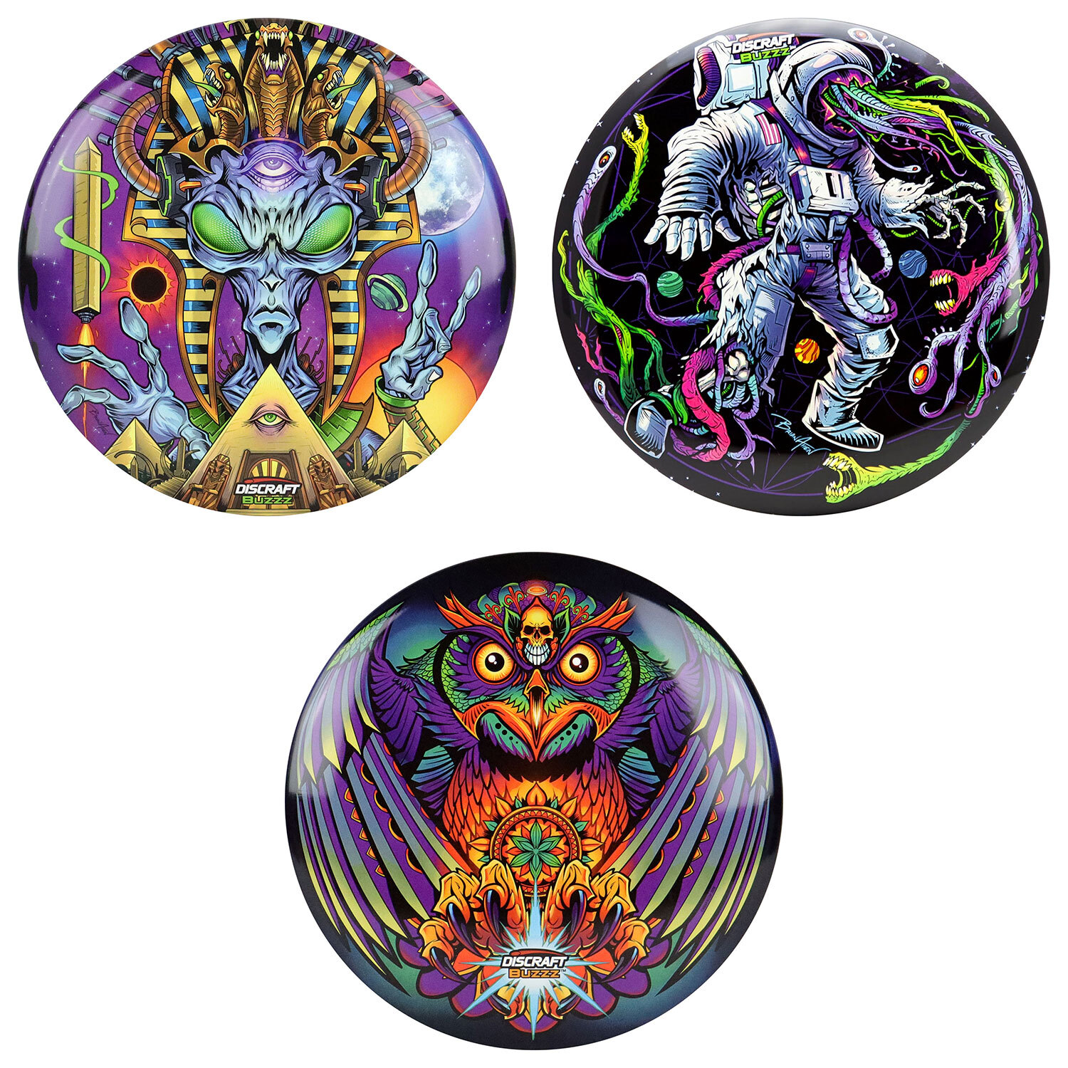 Discraft Disc Golf SuperColor Brian Allen Buzzz Midrange 5/4/-1/1 ...