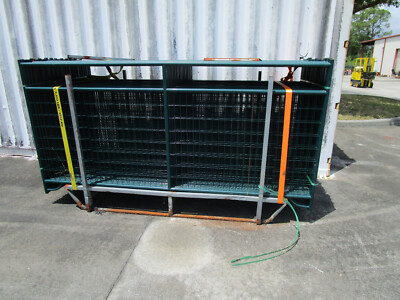 10-ft x 5-ft Welded Wire Corral Panels-Green (Powder Coated Steel) | eBay