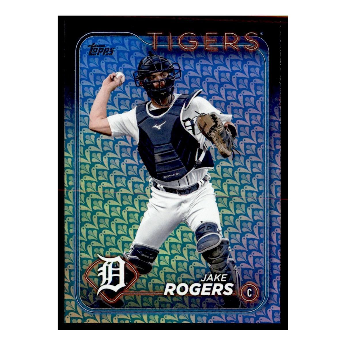 2024 Topps Series 1 Easter #302 Jake Rogers Detroit Tigers Baseball Card | eBay